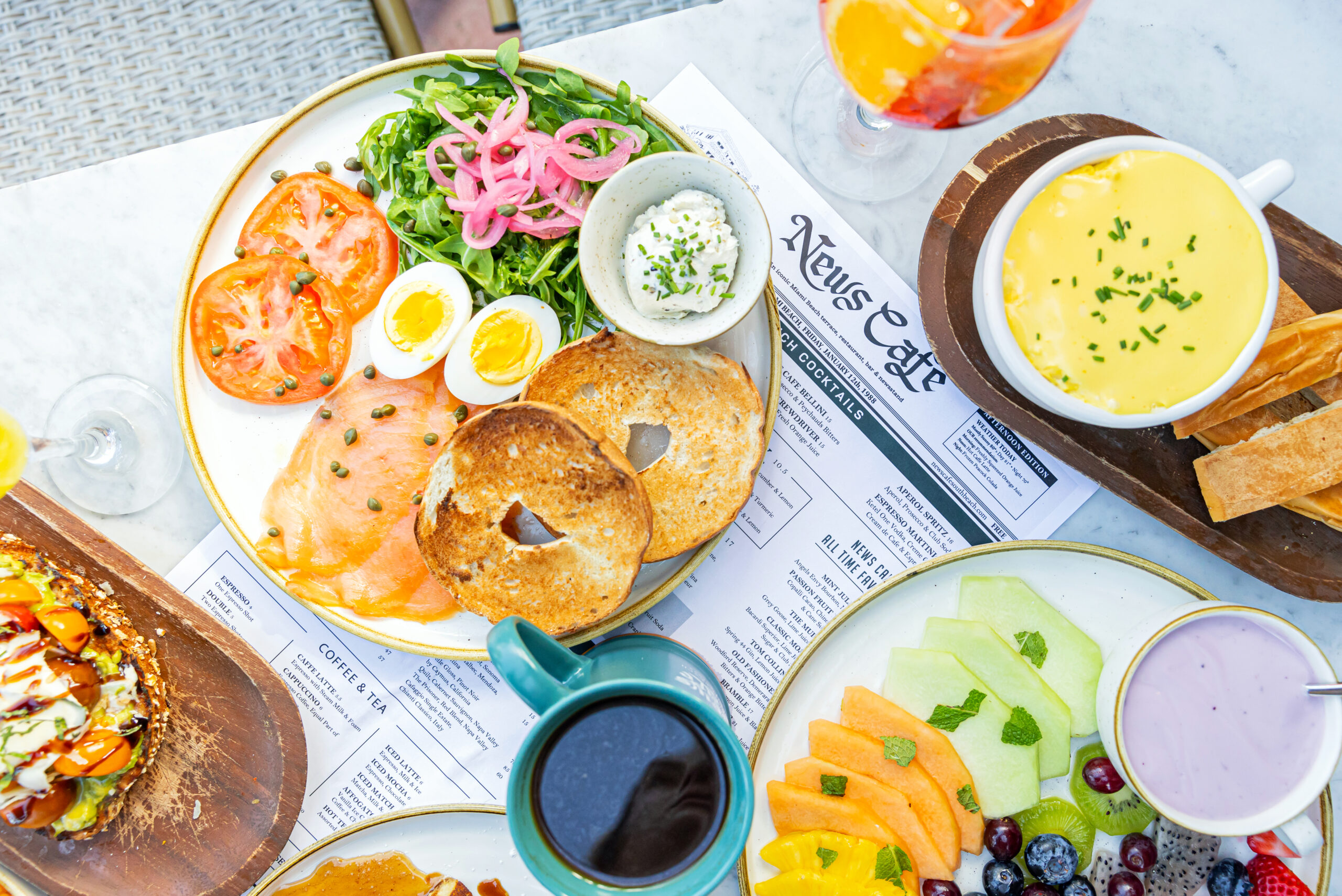 News Cafe South Beach: Your All-Day Breakfast Haven